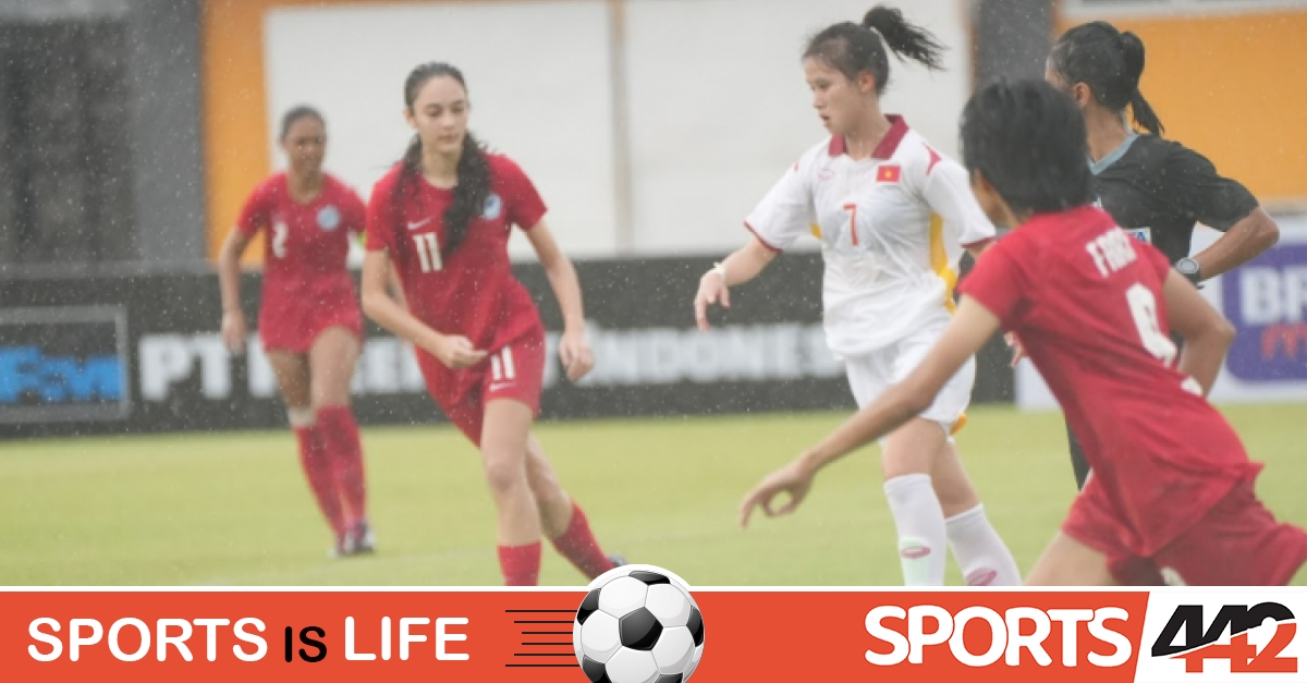 U19 nữ Việt Nam khiến Singapore chỉ biết 'khóc thét' ở giải vô địch Đông Nam Á