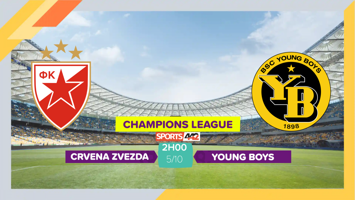 Soi kèo Crvena Zvezda vs Young Boys, 2h00 ngày 5/10/2023